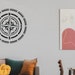 Compass Rose Stencil, Compass Stencil Reusable Compass Painting Stencil ...