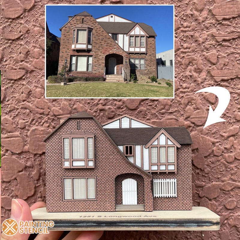 Wooden Mini House Shapes - Etsy