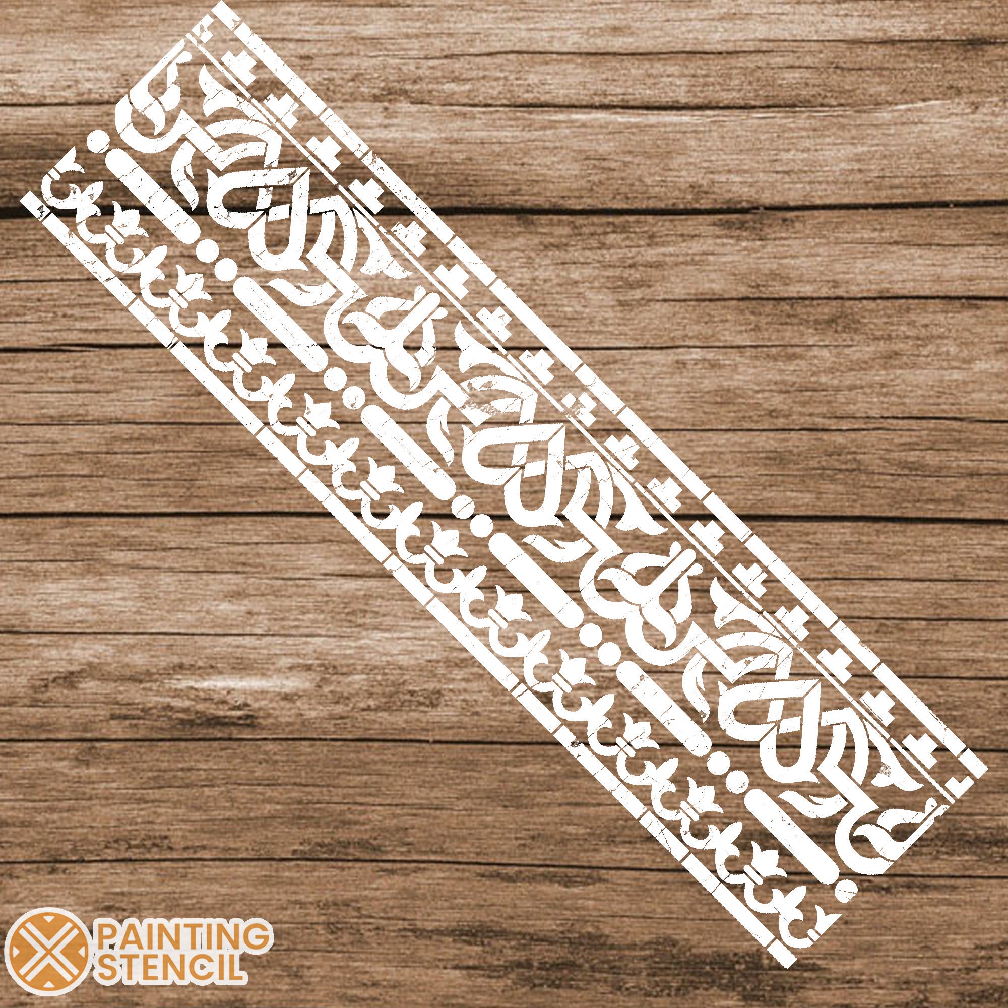 Greek Border Stencil, Greek Stencil, Classic Greek Stencil, Ancient ...