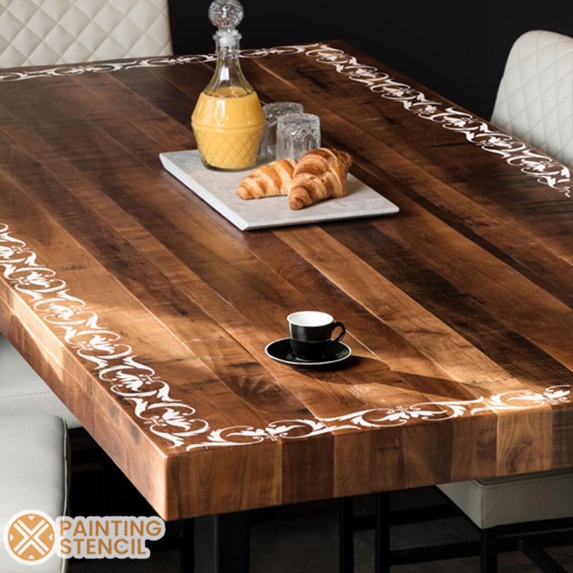 Victorian Border Stencil , Greek Border Stencil, Victorian Border ...