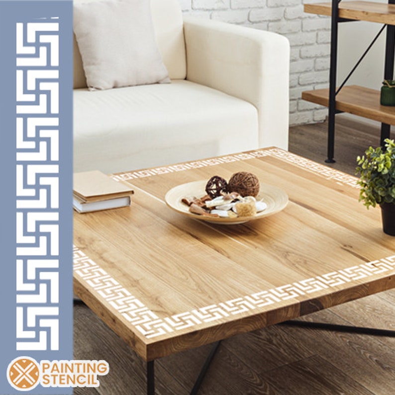 Custom Large Size Border Stencils, Personalized Border Stencils for ...