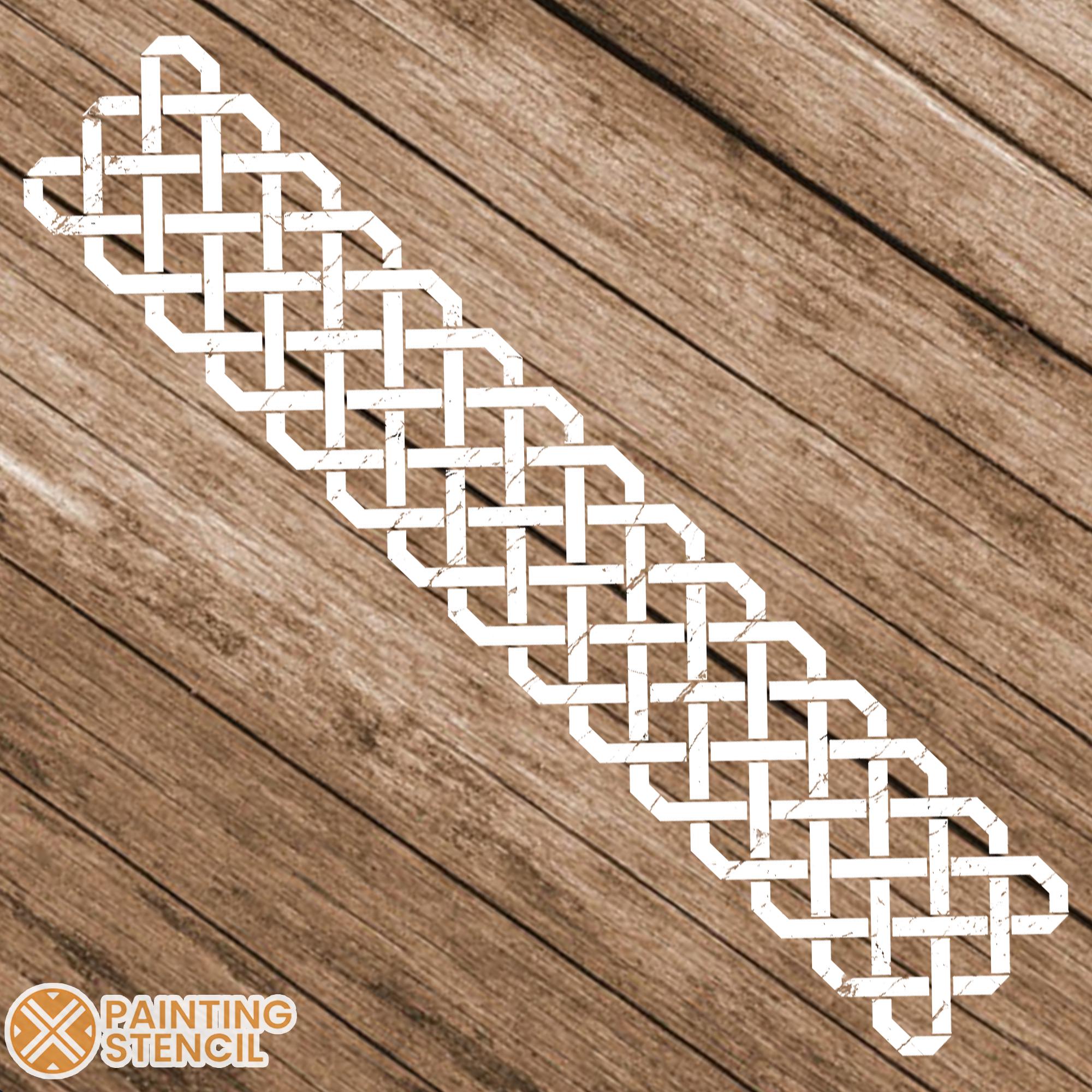 Celtic Knot Stencil for Art, Wall Stencil, Reusable Stencil ,celtic ...