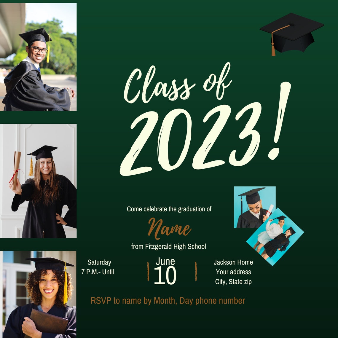 Graduation Invitations - Etsy