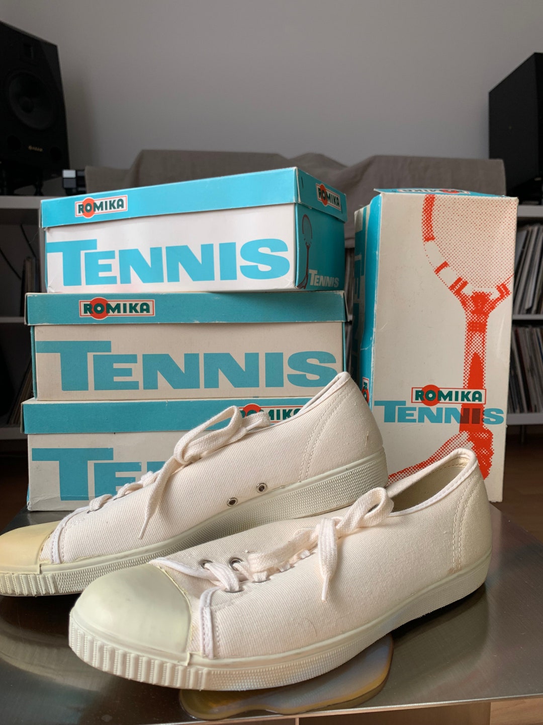 EU44 ROMIKA Vintage Tennis Shoes 60s/70s Made in West Germany - Etsy