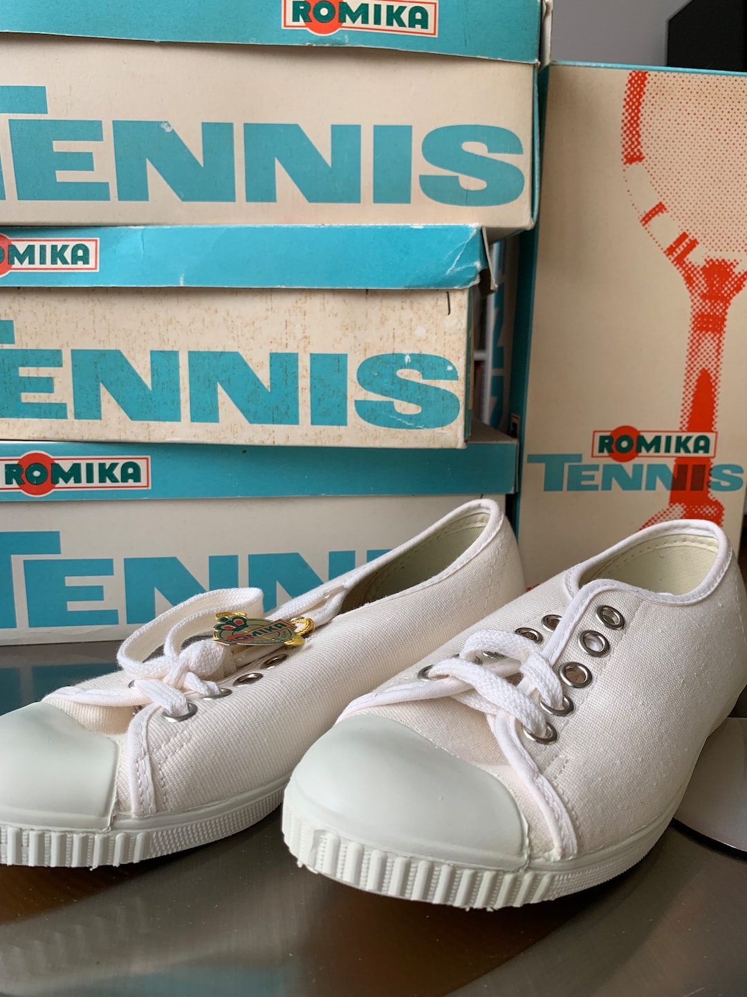 EU38 ROMIKA Vintage Tennis Shoes 60s/70s Made in West Germany - Etsy