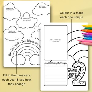 Printable Birthday Memory Book - 25-page A4 Digital PDF Download ...