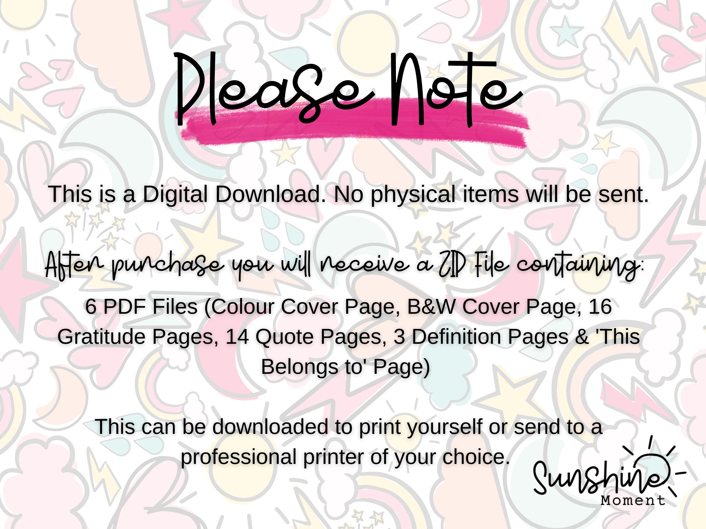 Printable Kids Gratitude Journal - Printable Daily Affirmations ...