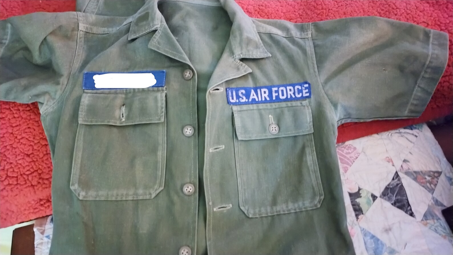 Vintage US Air Force Uniform Vietnam Era Late 60's Thru Early 70's 1 of ...