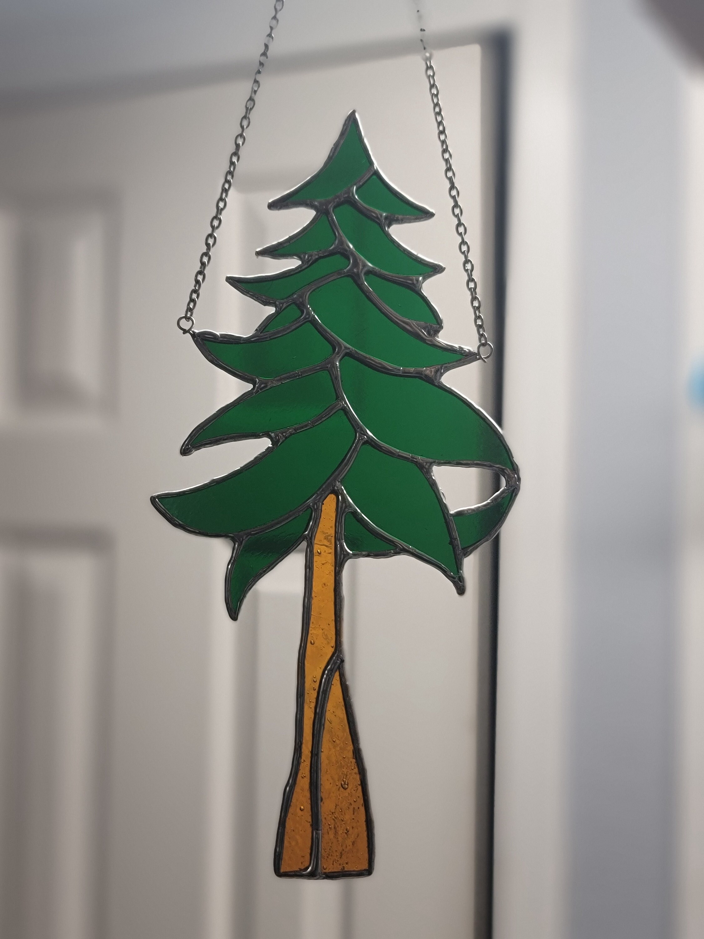Stained Glass Redwood Tree - Etsy