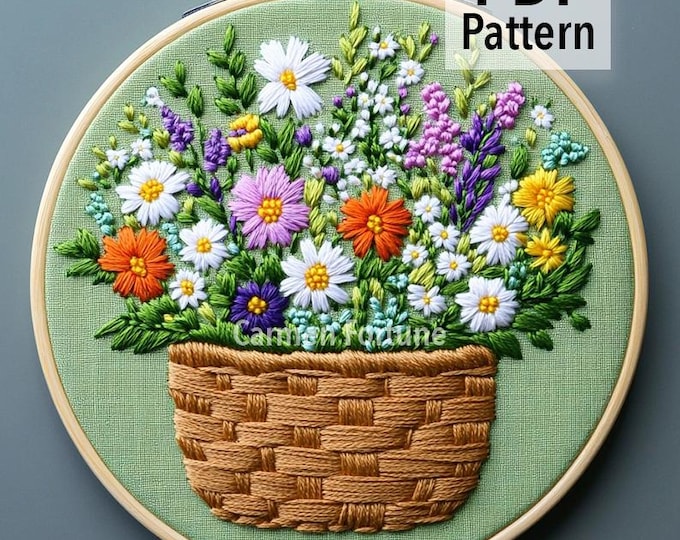 Rainbow Array PDF Pattern, Embroidery Digital Download - Etsy Canada