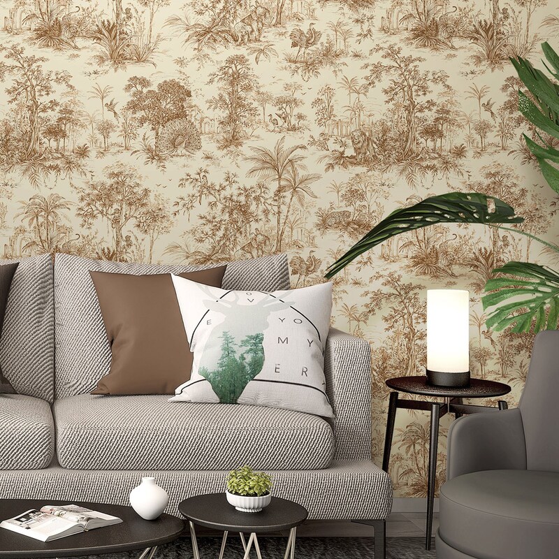 Toile Wallpaper - Etsy