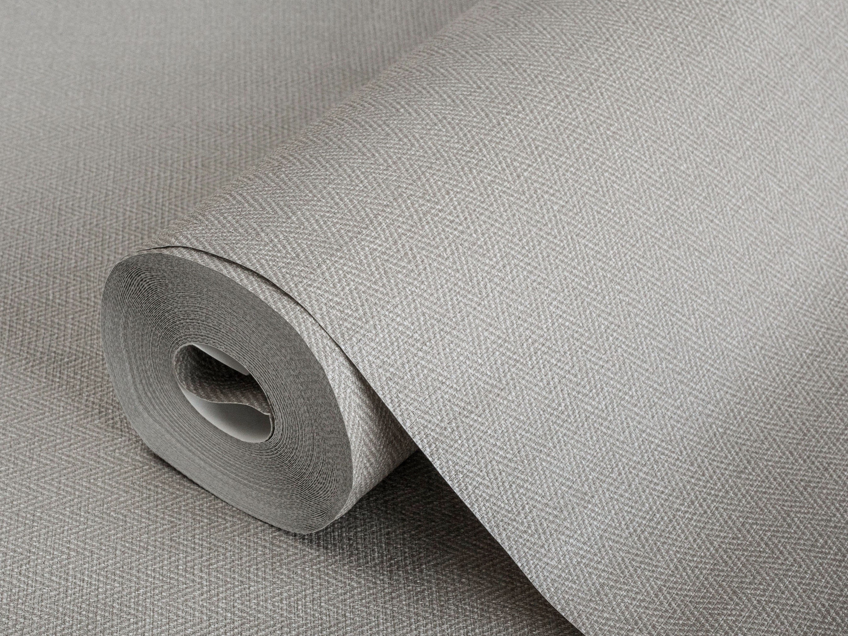 Luxury Grasscloth Textured Wallpaper, Embossed Wallcovering, Large 178 ...