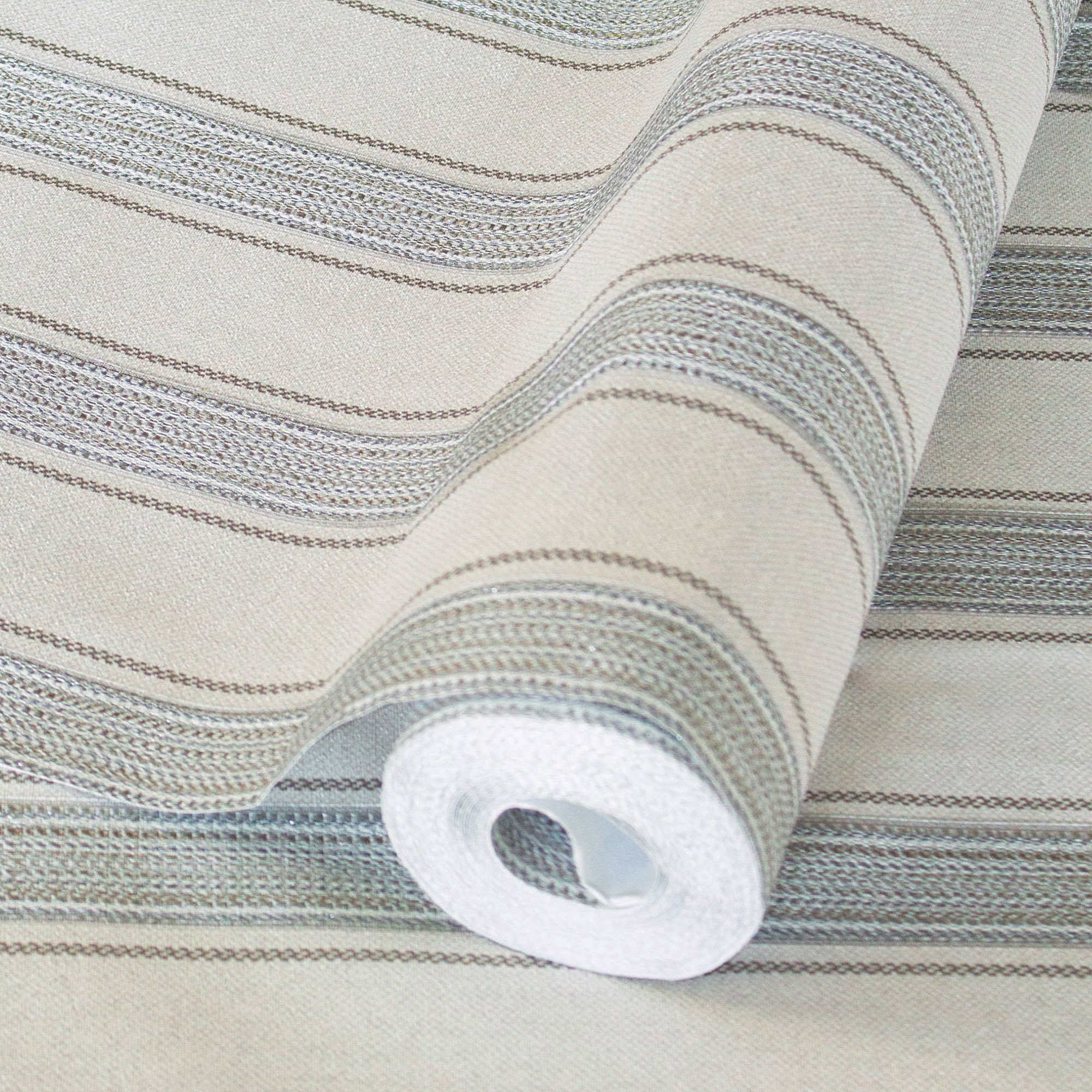 Large Striped Wallpaper, Textured Wallpaper, Extra Wide 114 Sq Ft Roll ...