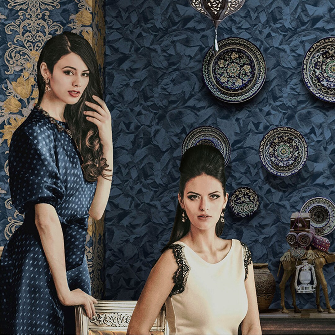 Modern Embossed Wallpaper, Home Wall Decor, Aesthetic Wallpaper ...