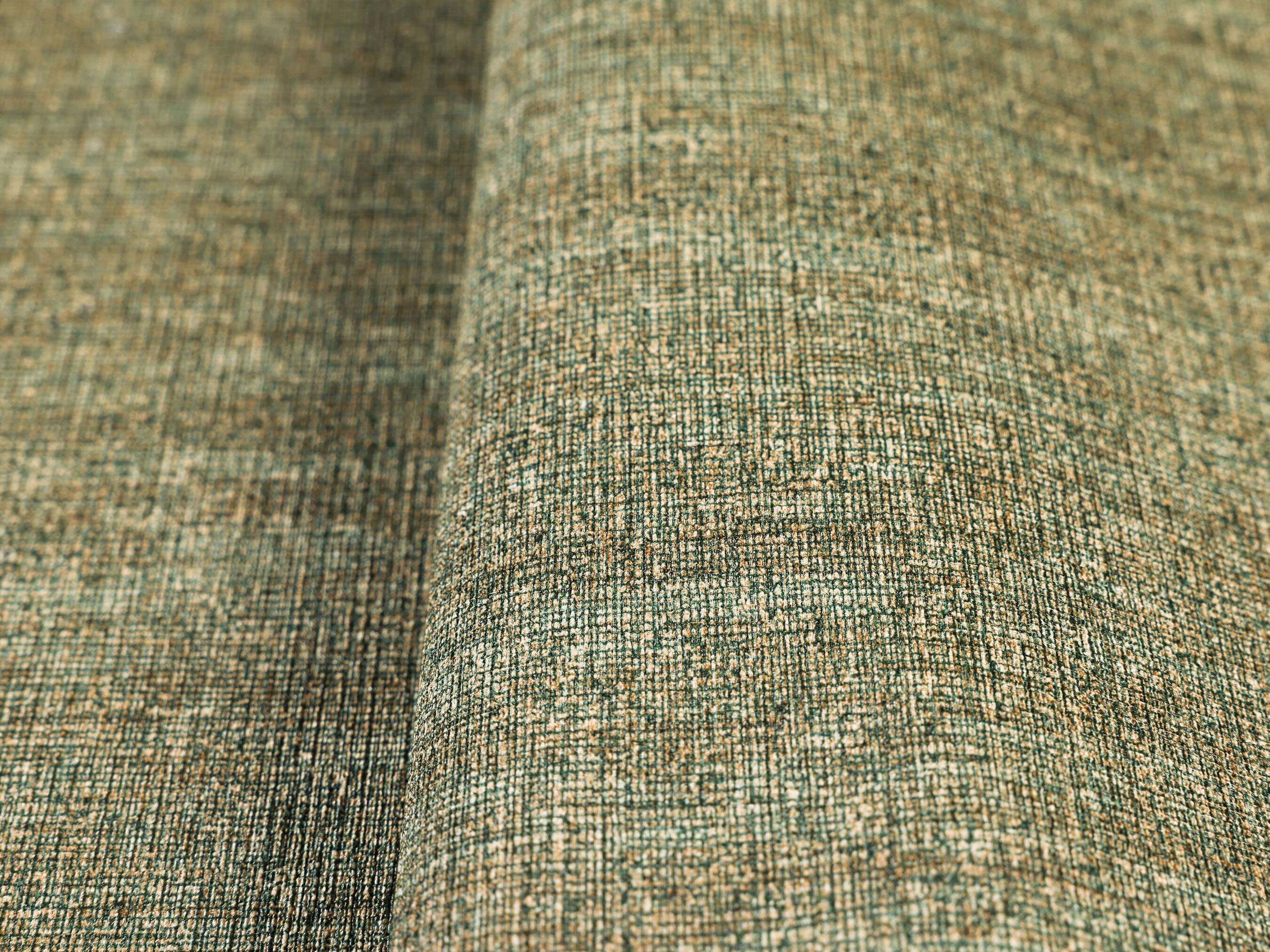 Green Metallic Embossed Wallpaper Leather Faux Style Shiny - Etsy