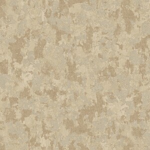 Modern Distressed Embossed Wallpaper, 3D Textured Light Brown, Shiny ...