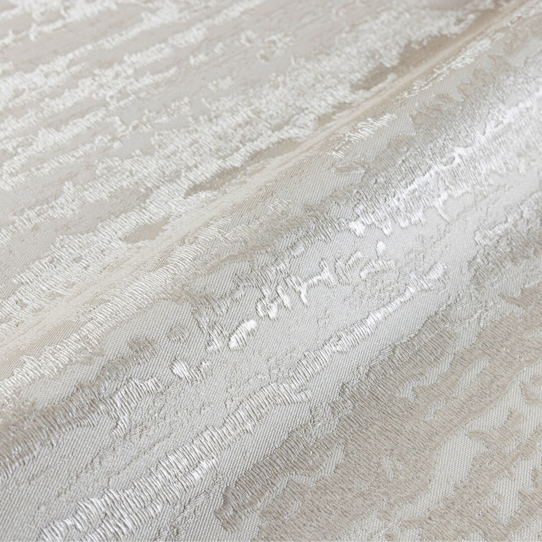 Modern White Silver Distressed Embossed Wallpaper, 3D Shiny Textured ...