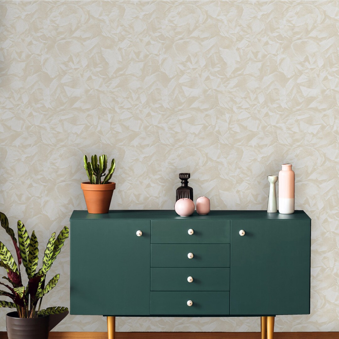 Modern Embossed Wallpaper, Home Wall Decor, Aesthetic Wallpaper ...