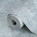 Blue Textured Embossed Wallpaper, Washable Wallcovering, Large 178 Sq ...