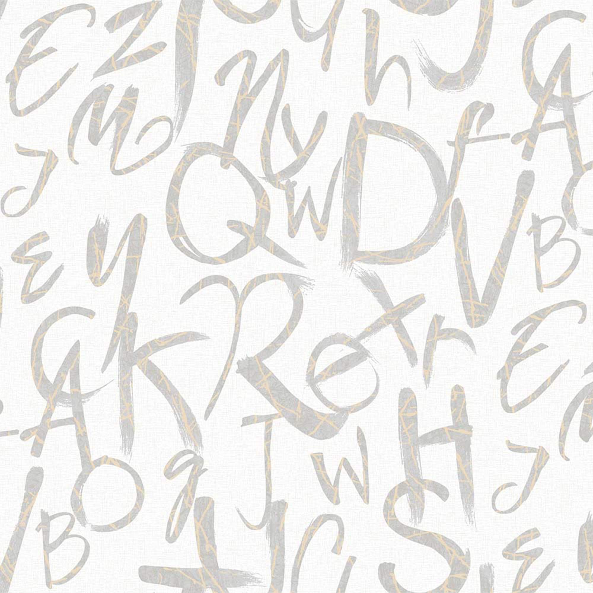 Modern Letters Wallpaper Rich Textured Wallcovering - Etsy