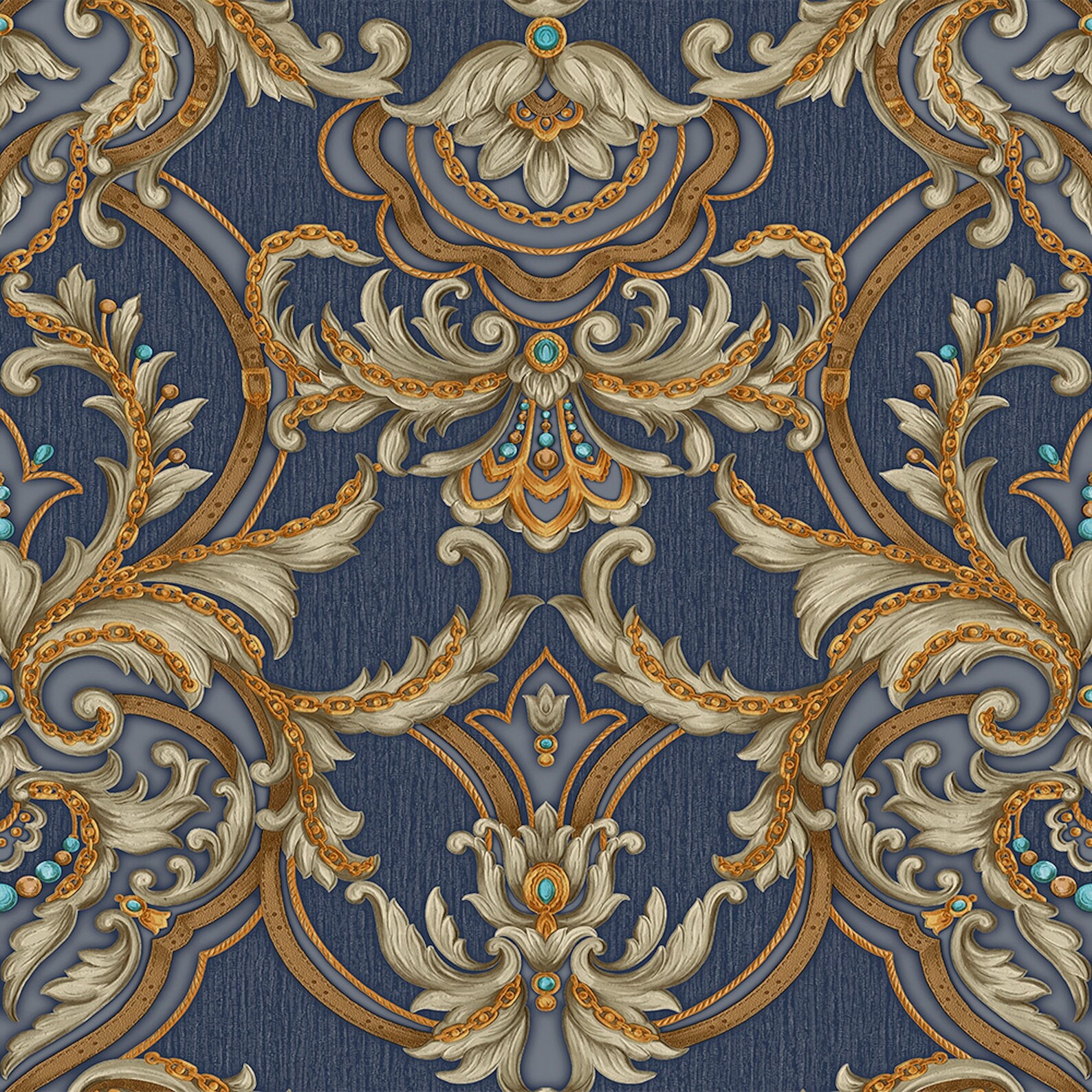 Luxury Deep Embossed Textured Wallpaper, Extra Wide 114 Sqft, Home Wall ...