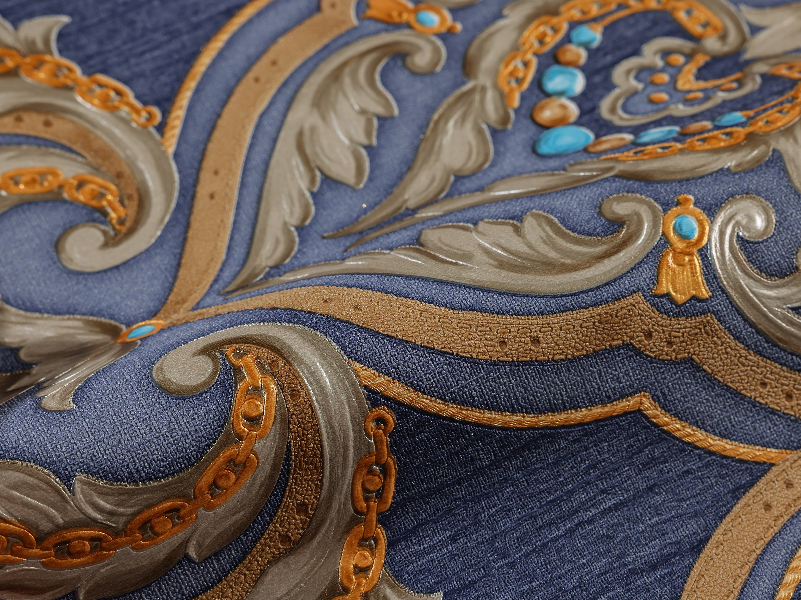 Luxury Deep Embossed Textured Wallpaper Extra Wide 114 Sqft - Etsy