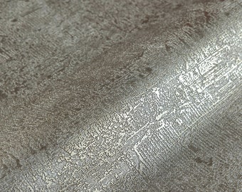 Luxury Cork 3D Embossed Wallpaper, Wood Textured Wallpaper, Brown ...