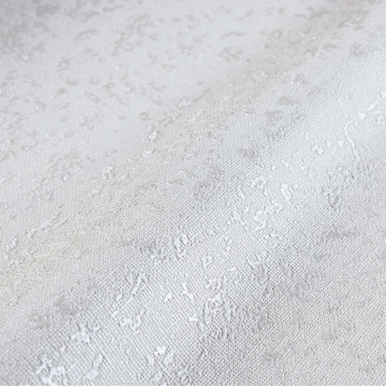 Light Ivory Embossed Textured Wallpaper, Shiny, Non-woven, Non-adhesive ...