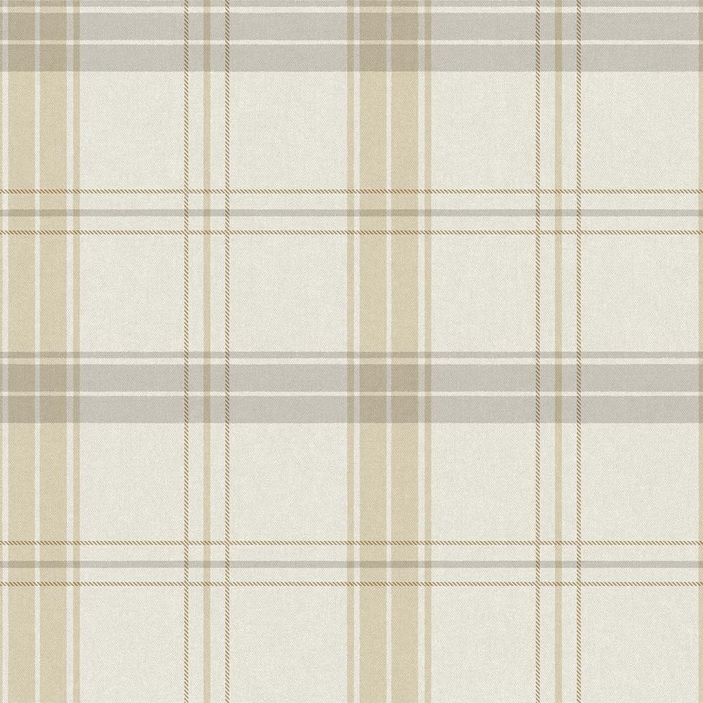Textured Plaid Wallpaper, 3D Embossed Tartan Wallpaper, Wallcovering ...