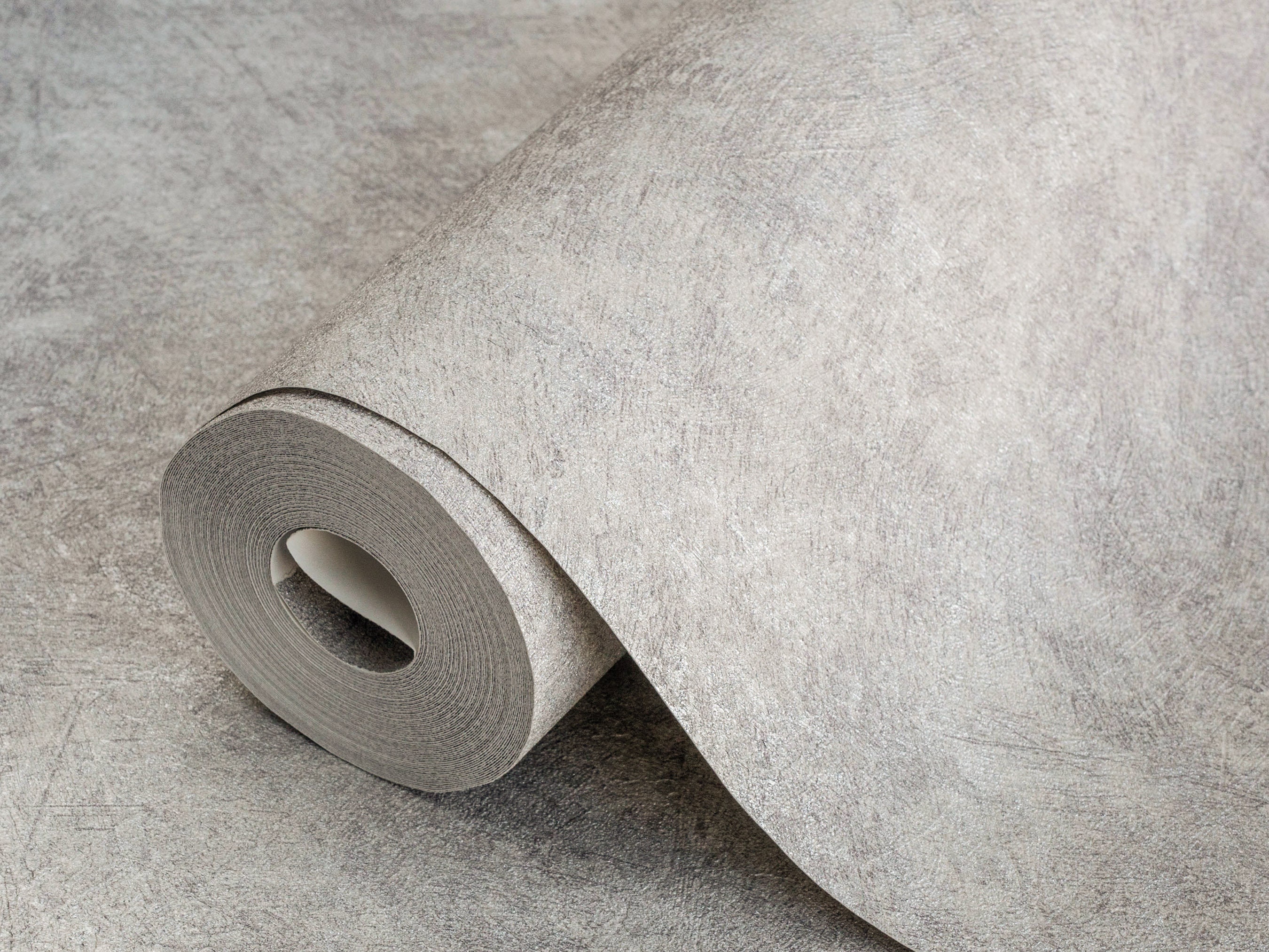 Modern Gray Modern Distressed Embossed Wallpaper 3D Rich - Etsy