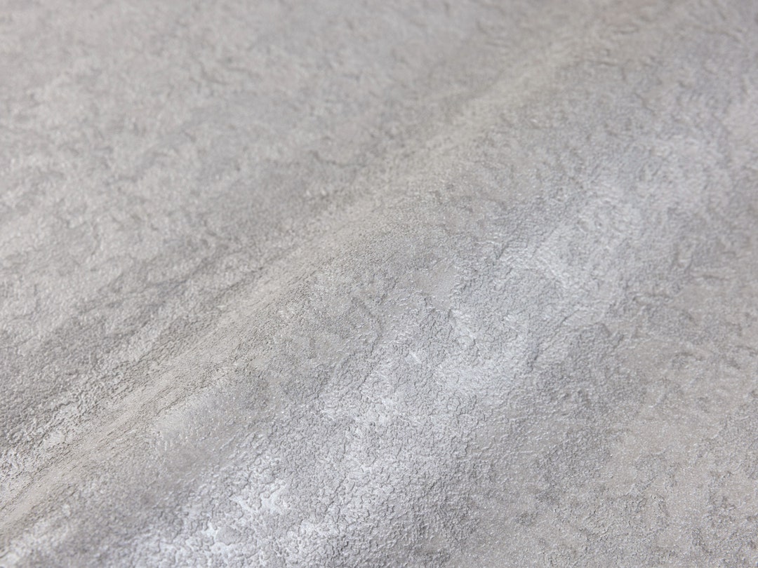 Modern Silver Shiny Embossed Wallpaper 3D Textured Plain Wall - Etsy