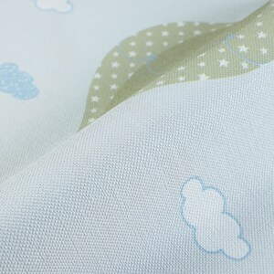 Boys Room Blue Wallpaper, Textured Hot Air Balloon Wallpaper, Boys ...