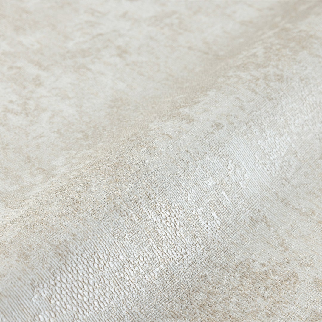 Beige Textured Embossed Wallpaper, Sturdy Wallcovering, Large 178 Sq Ft ...