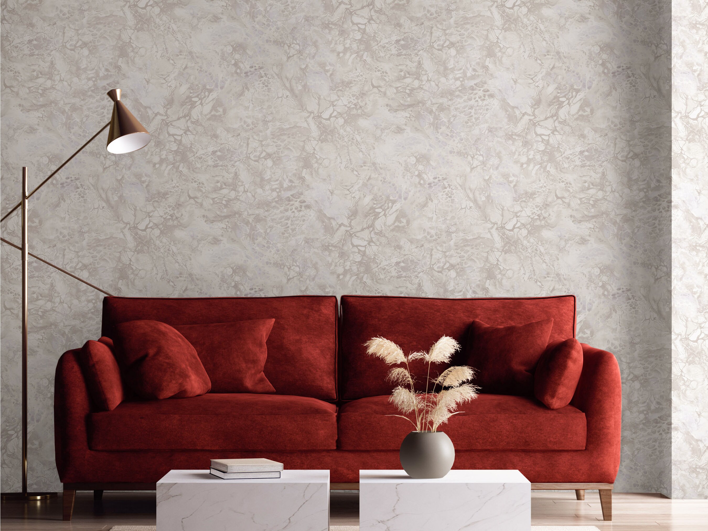 Modern Marble Pattern Wallpaper Home Wall Decor Aesthetic - Etsy