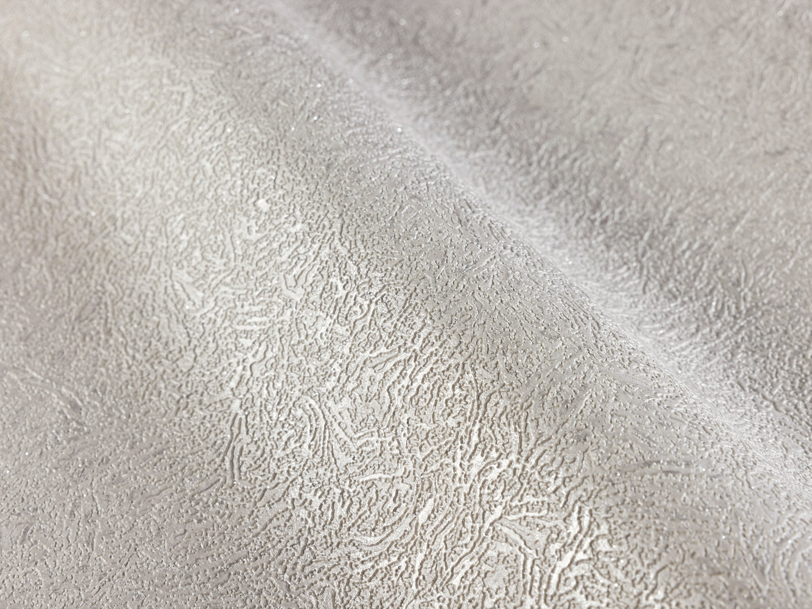 Luxury Metallic Silver Shiny Embossed Plain Wallpaper, 3D Textured, Non ...