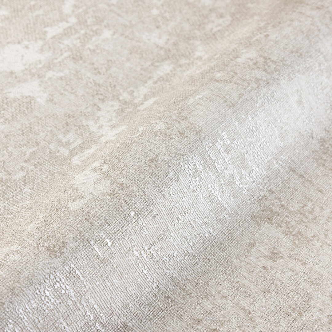 Silver Textured Embossed Wallpaper, Sturdy Wallcovering, Large 178 Sq ...