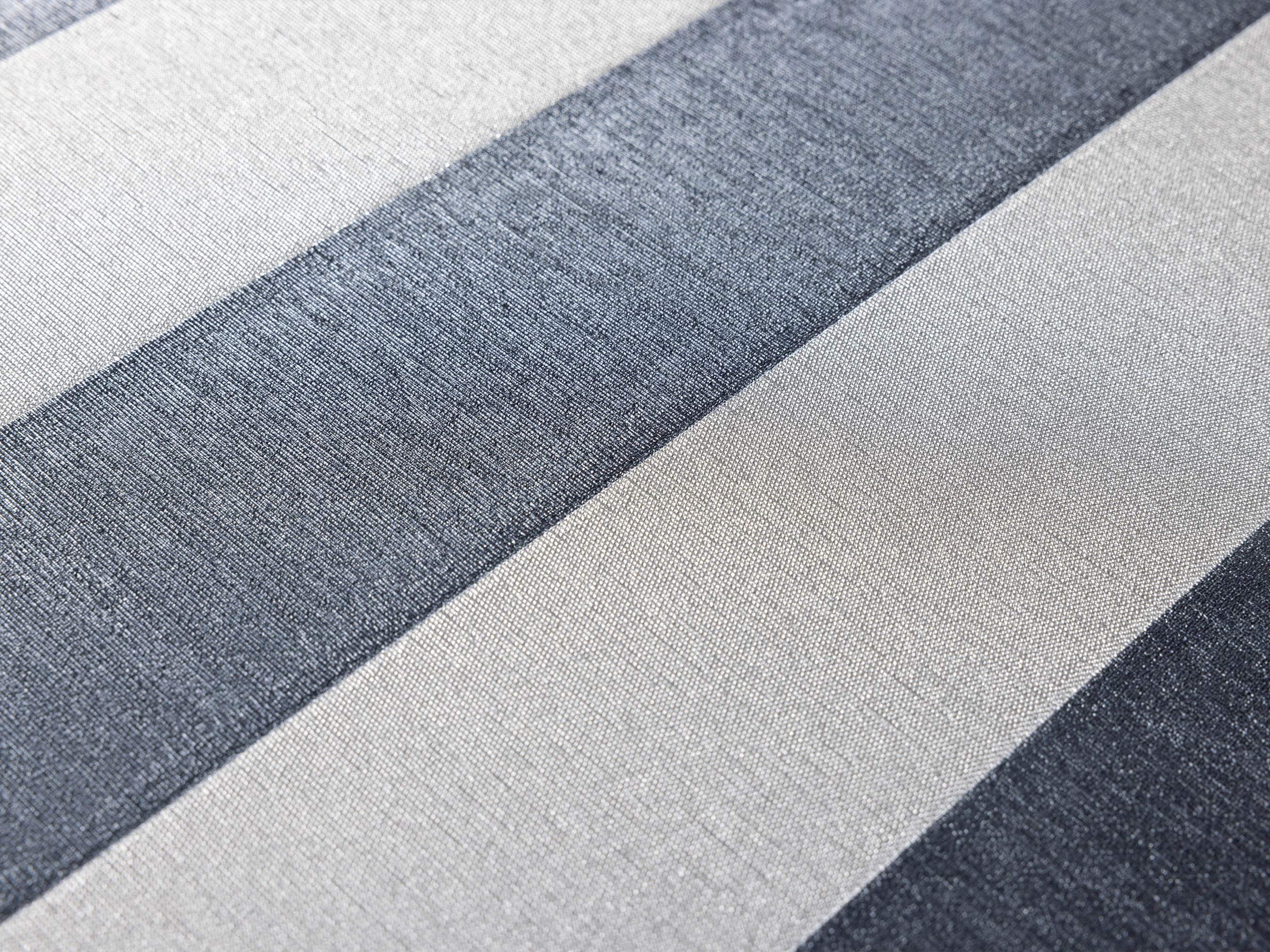 Modern Striped Textured Wallpaper Stripes Wallcovering Extra - Etsy