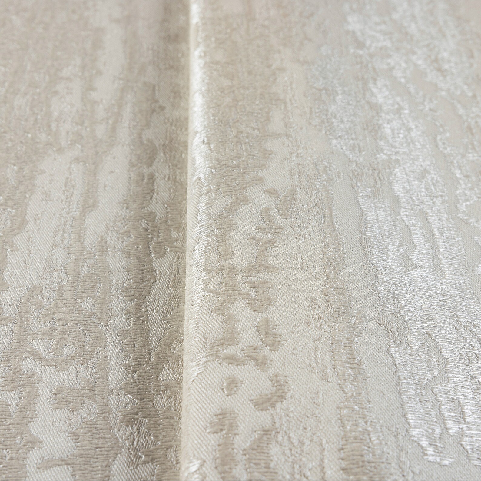 Modern White Silver Distressed Embossed Wallpaper, 3D Shiny Textured ...