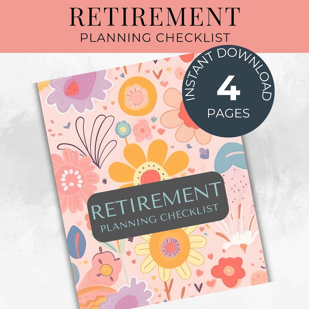 Countdown to Retirement, Retirement Planning Checklist, Gifts for ...