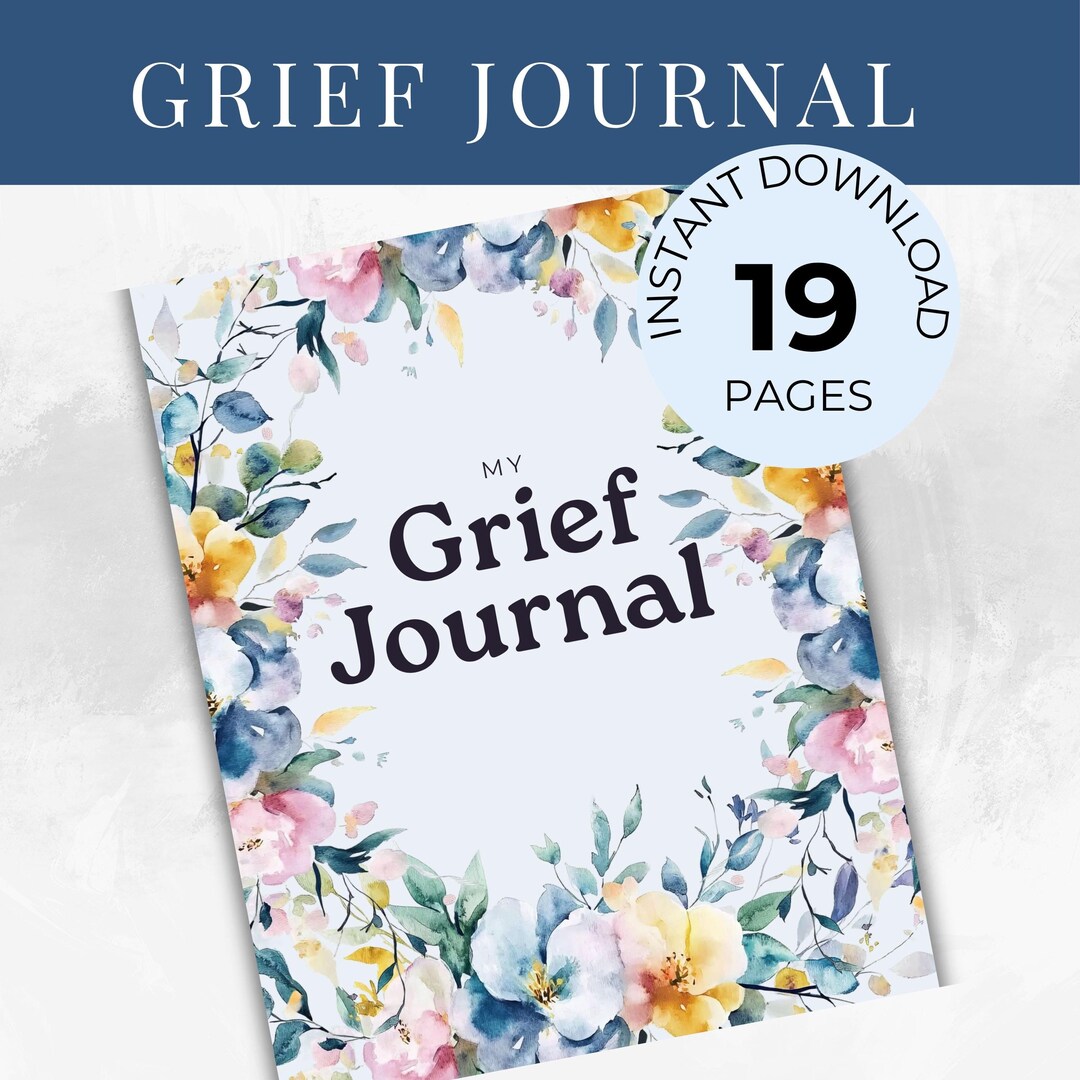 Bereavement Management Workbook, Self Help Grief Journal, Navigate Loss ...