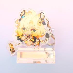 Genshin Impact - Natlan Chibi Animal Ears Style Keychains With Small ...