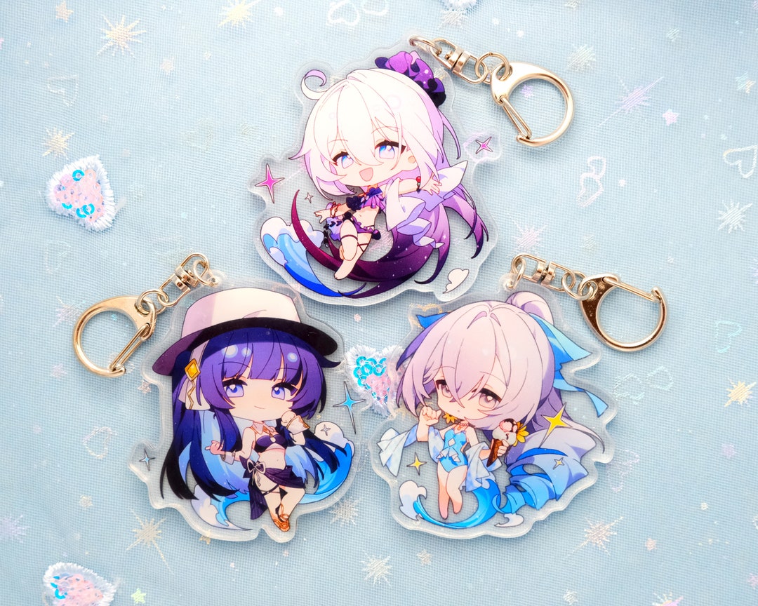 Honkai Impact 3rd - Character Keychains - Summer Edition! - Etsy