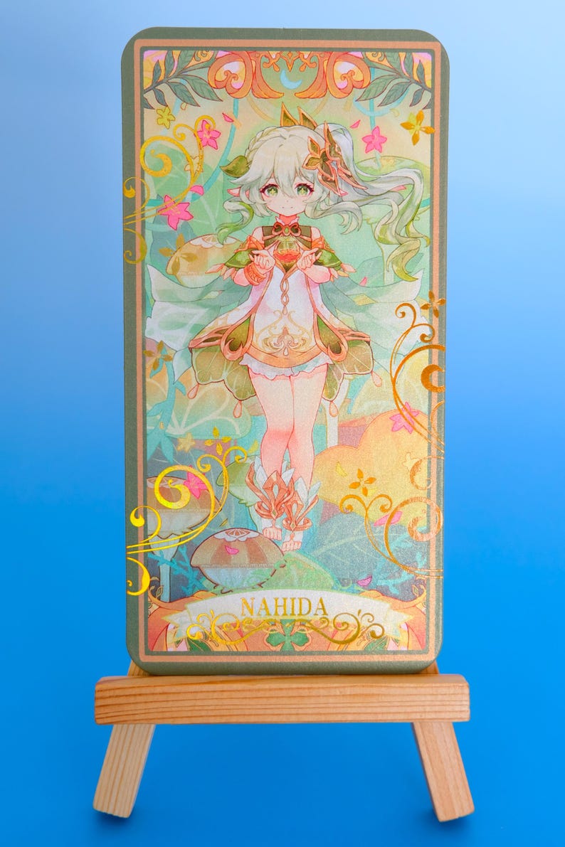 Genshin Impact - Furina and Nahida - Bookmark / Photocards - 5.5x2.7in ...