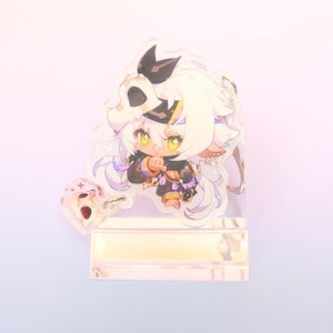 Genshin Impact - Natlan Chibi Animal Ears Style Keychains With Small ...