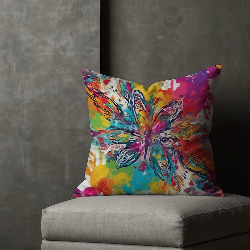Colorful Pillows - Etsy