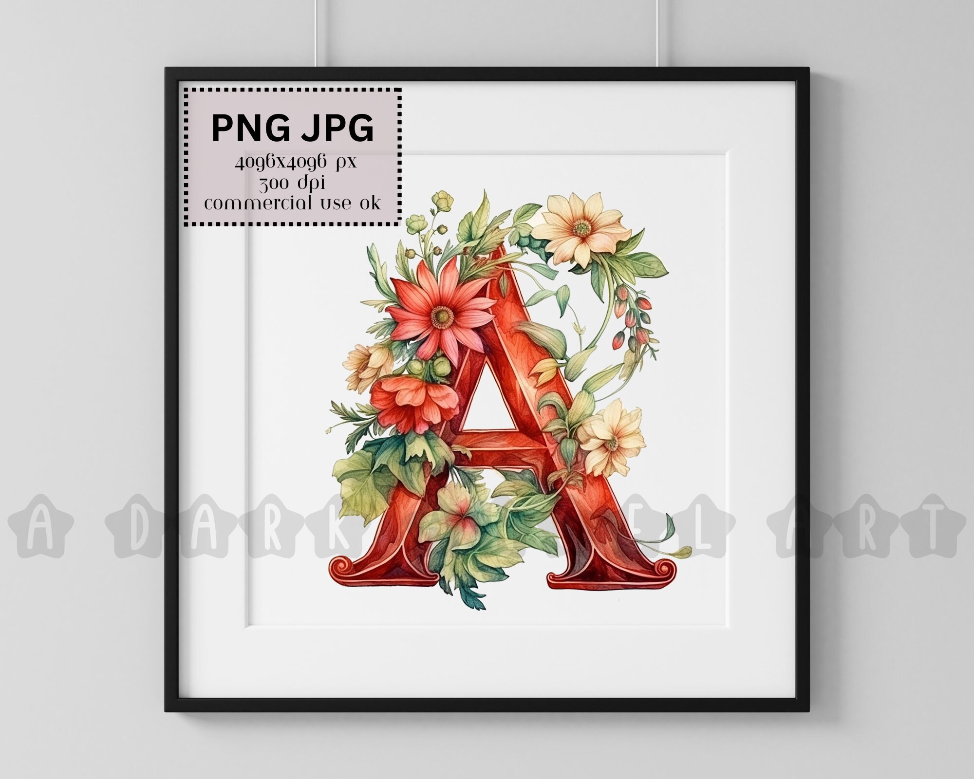 26 PNG Red Christmas Alphabet Clipart, Christmas Letters Clip Art ...