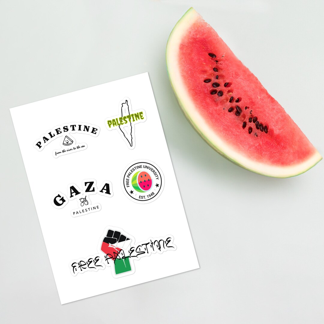 Free Palestine Sticker Sheet, Palestine Stickers, Free Palestine ...