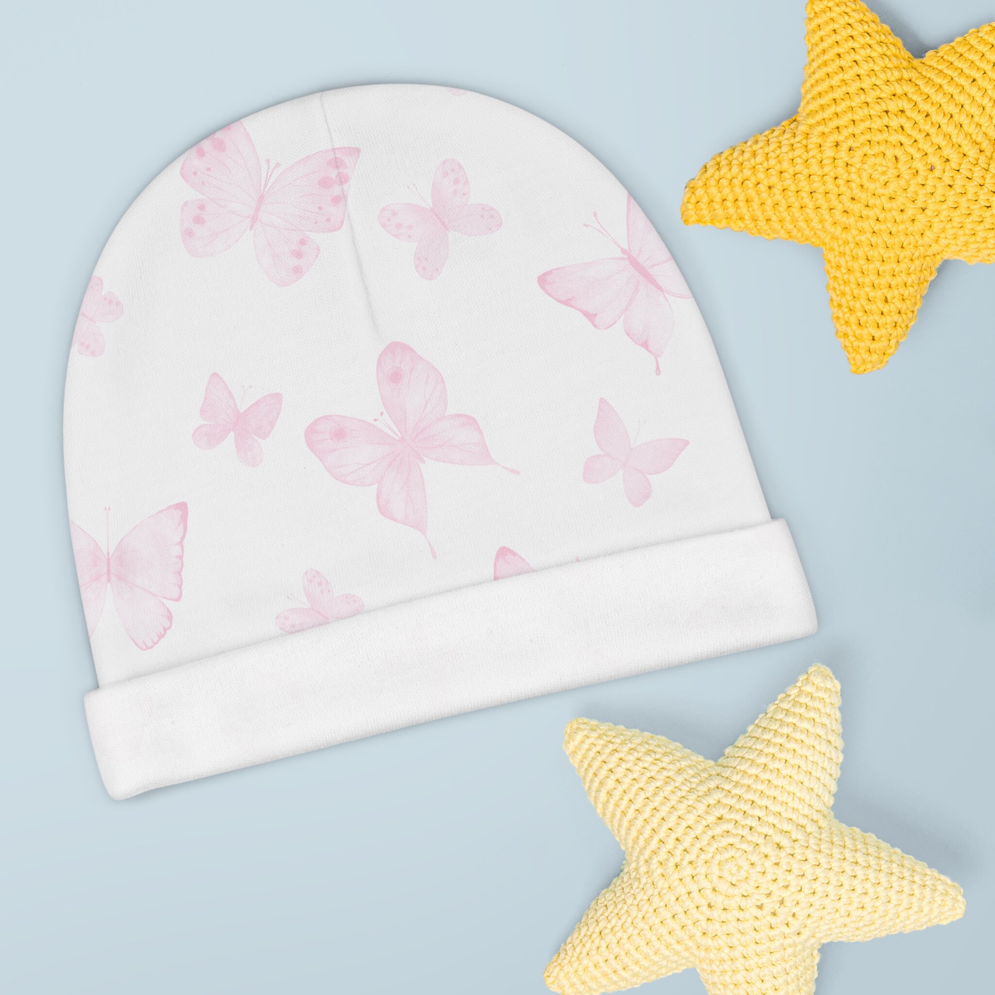 Pink Butterfly Baby Beanie Butterfly Baby Beanie Baby - Etsy