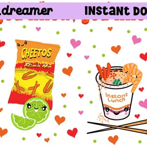 16 Oz Hot Chips, Cheetos, Valentina, Tajin, Maruchan, PNG, Sublimation ...