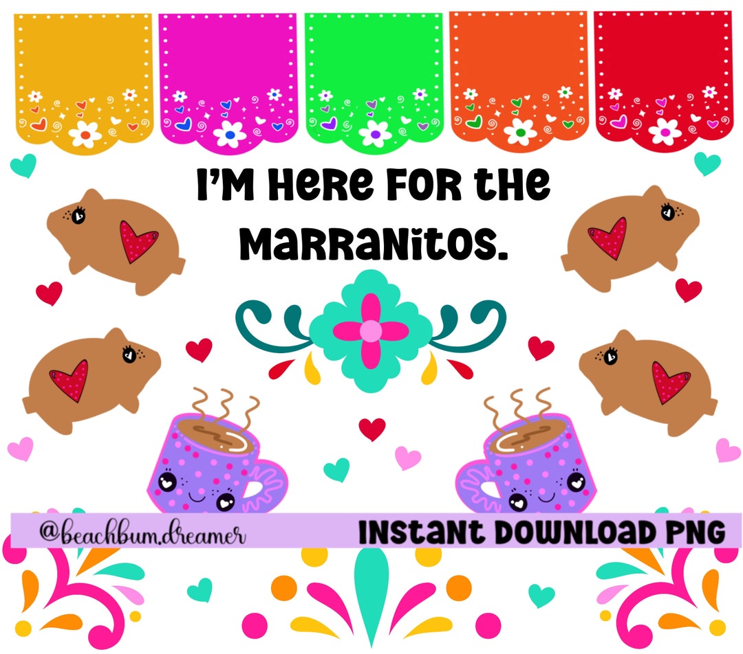 Mexican Pan,marranitos, Cafecito Png, 20oz Skinny Tumbler Digital File ...